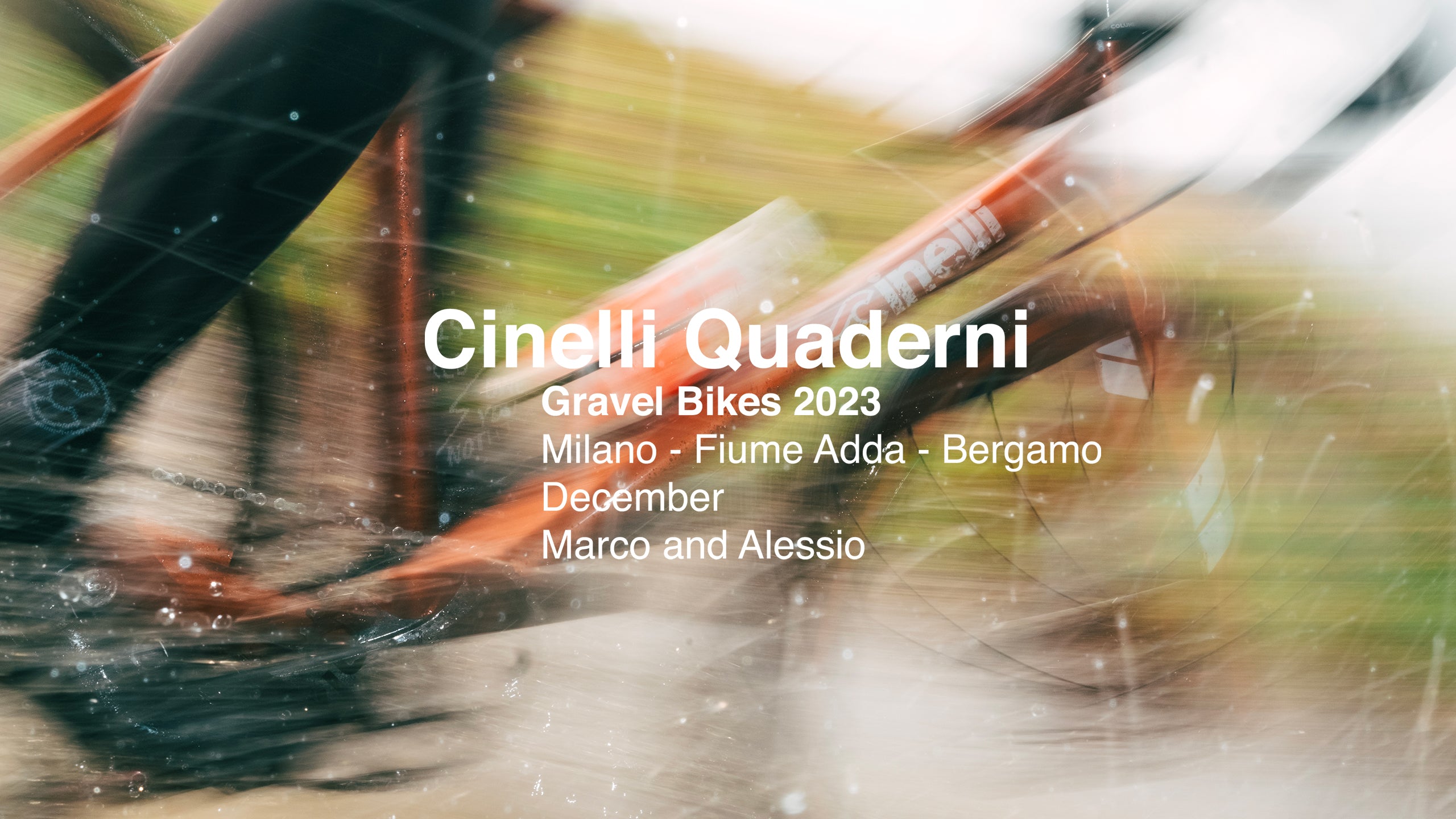 CINELLI QUADERNI: GRAVEL BIKES 2023 – Cinelli Official Americas