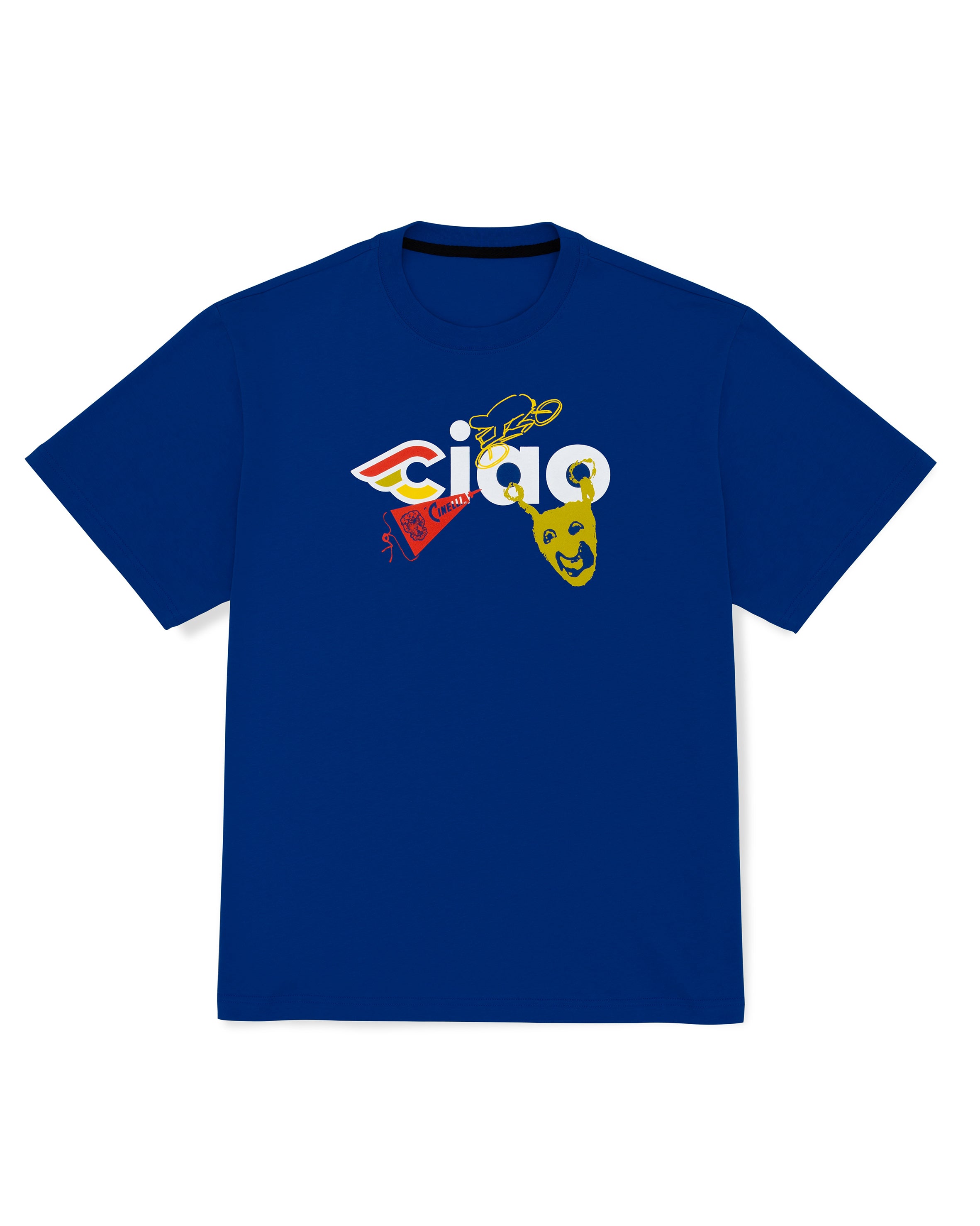 T-SHIRT CIAO ICONS BLUE NAVY – Cinelli Official Americas